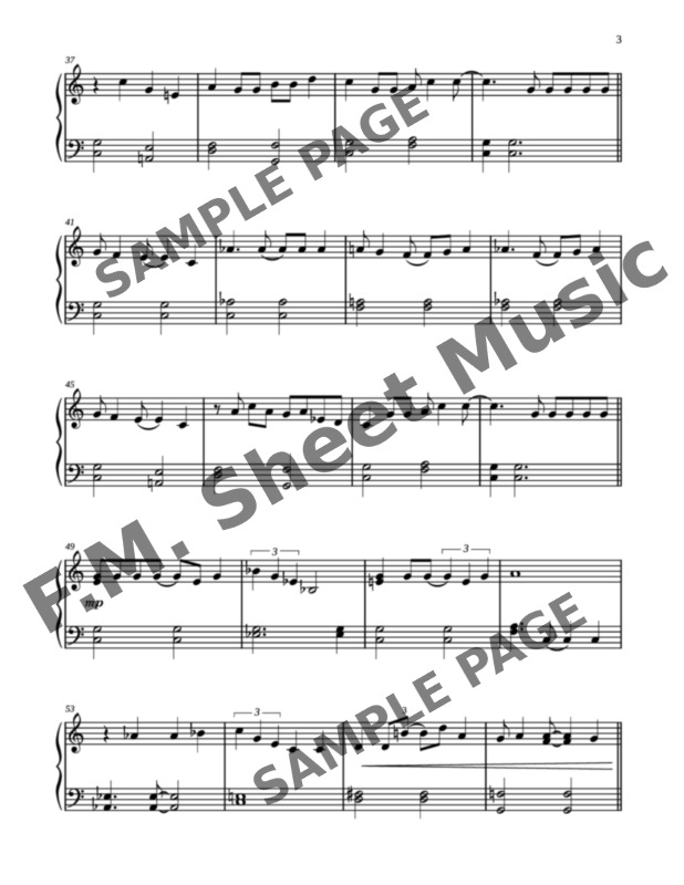 It's My Party (Easy Piano) By Lesley Gore - F.M. Sheet Music - Pop Arrangements by Jennifer Eklund